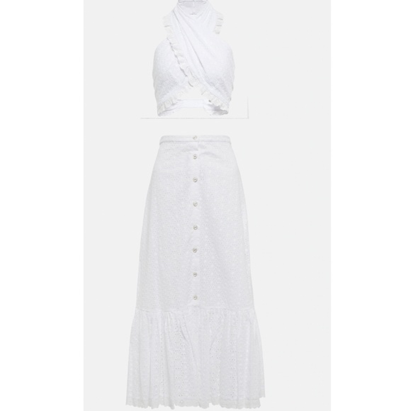 Caroline Constas | Dresses | Caroline Constas Crop Top Skirt Set | Poshmark